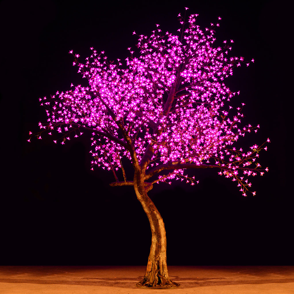 KENT - 9 ft. Pink LED Cherry Blossom Tree – Bright Baum Inc. – Bright ...