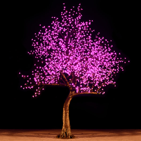KENT - 9 ft. Pink LED Cherry Blossom Tree – Bright Baum Inc. – Bright ...